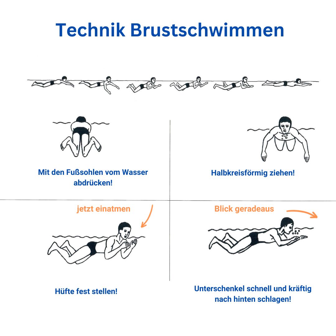 Technikübungen Für Das Brustschwimmen – WTQM