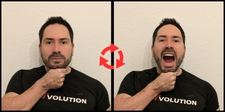 Jawline Training - effektiv die Kieferpartie trainieren